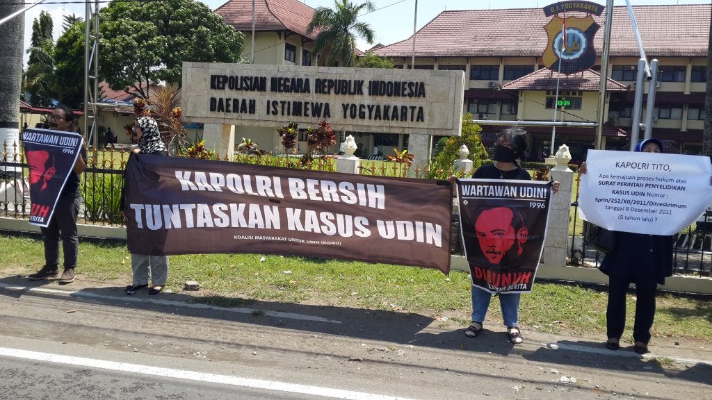 The Murder of Udin: A Grim Memorial of Press Freedom in Indonesia | by ...