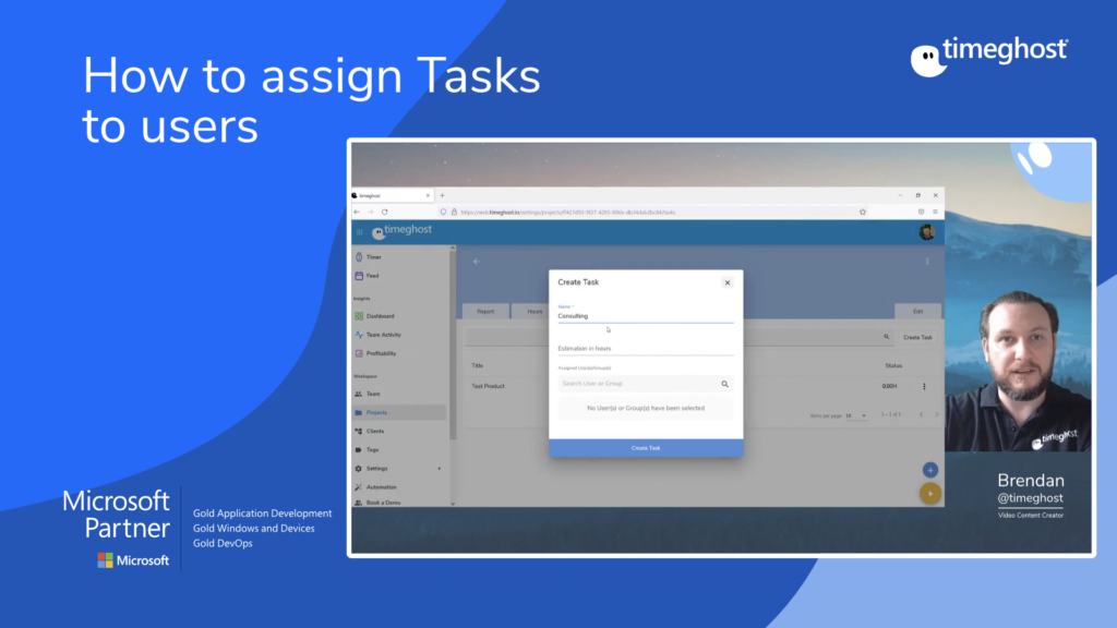 How to assign Tasks to users in timeghost | by timeghost | Medium