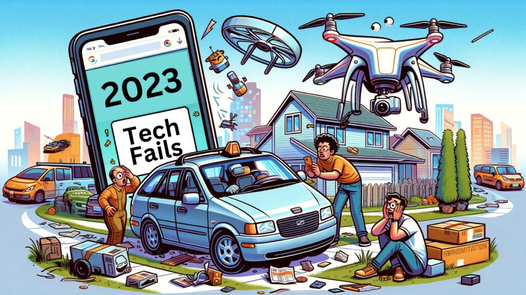 Tech Fails of 2023: A Humorous Look at Last Year’s Tech Mishaps | by ...