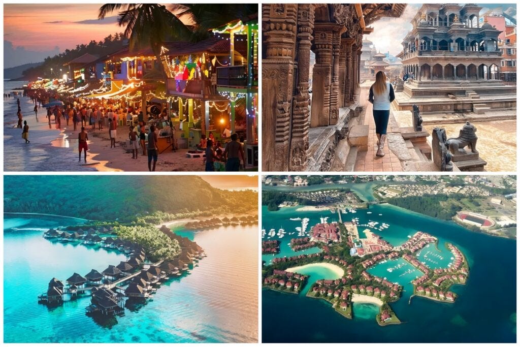Cheapest vs. Most Expensive Holiday Trips in the World | by Meta Glide ...