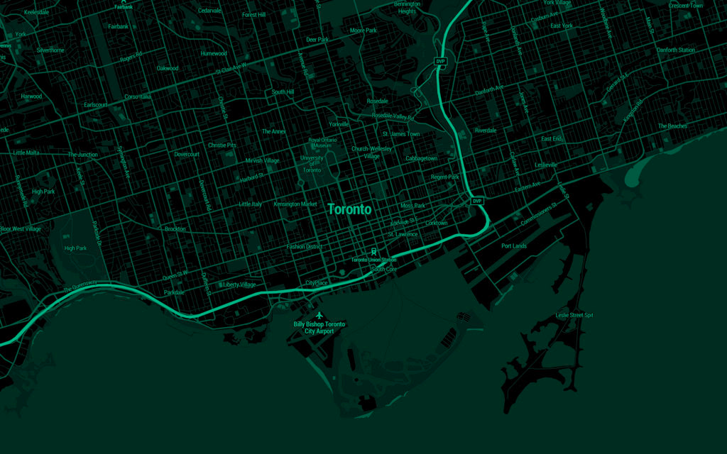 Designing the Decimal map style. By: Tristen Brown | by Mapbox | maps ...