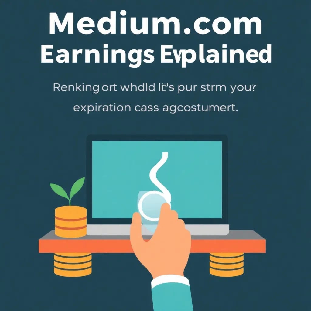 Medium.com Earnings Explained My Experience and Practical Tips | by ...