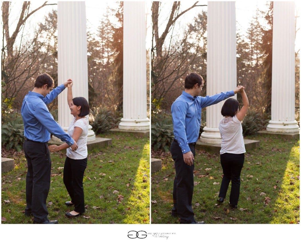 UW Seattle Engagement Session | Catherine & Ian | Seattle Wedding ...