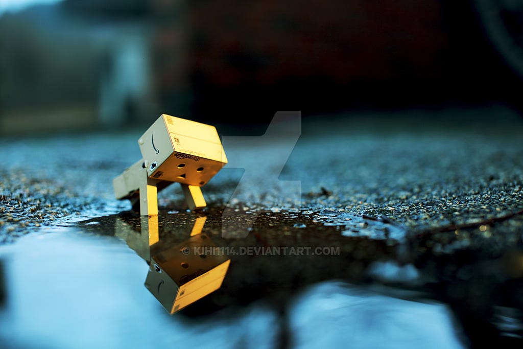 Danbo Wallpaper Rain