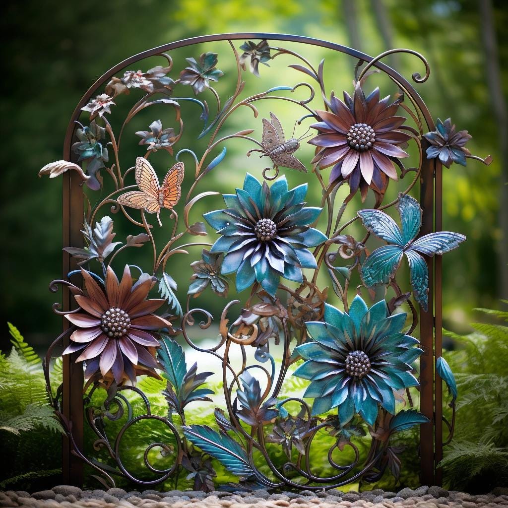 Unveil Secrets of Metal Garden Decoration Mastery. | by A Arquiteta ...