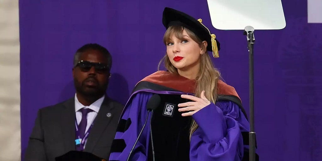Taylor Swift’s Confident Speech at NYU Commencement - wowcoolwow - Medium
