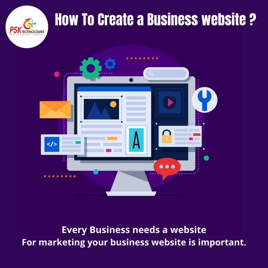 How to create a business website. How to Create a Business Website ...