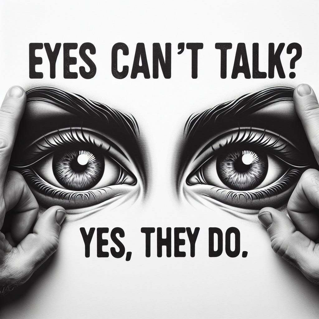Eyes Can’t Talk? Yes, They Do!. Human eyes are frequently referred to ...
