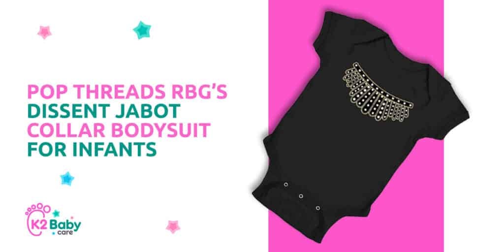 Pop Threads RBG’s Dissent Jabot Collar Bodysuit For Infants - K2 ...