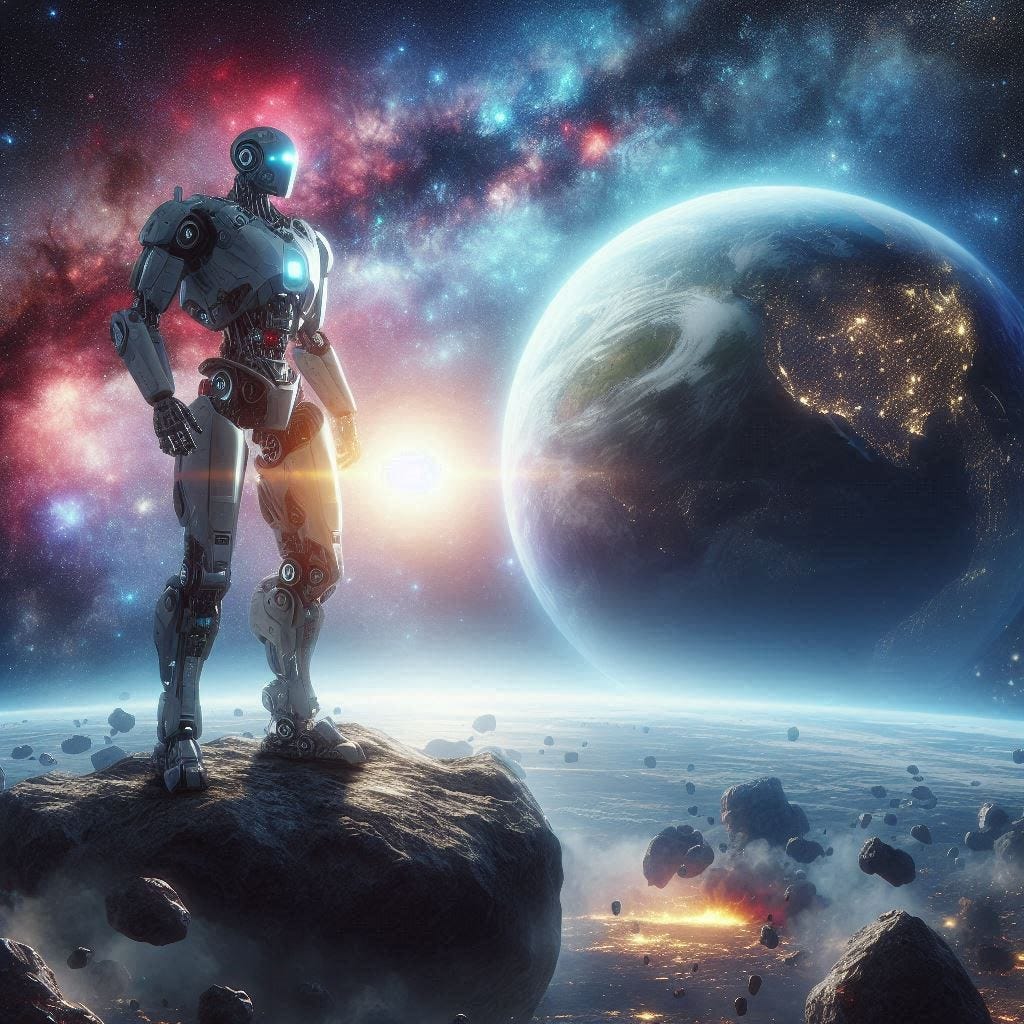 Application of Robotics: Landing a Robot on Asteroid Near Earth #future ...