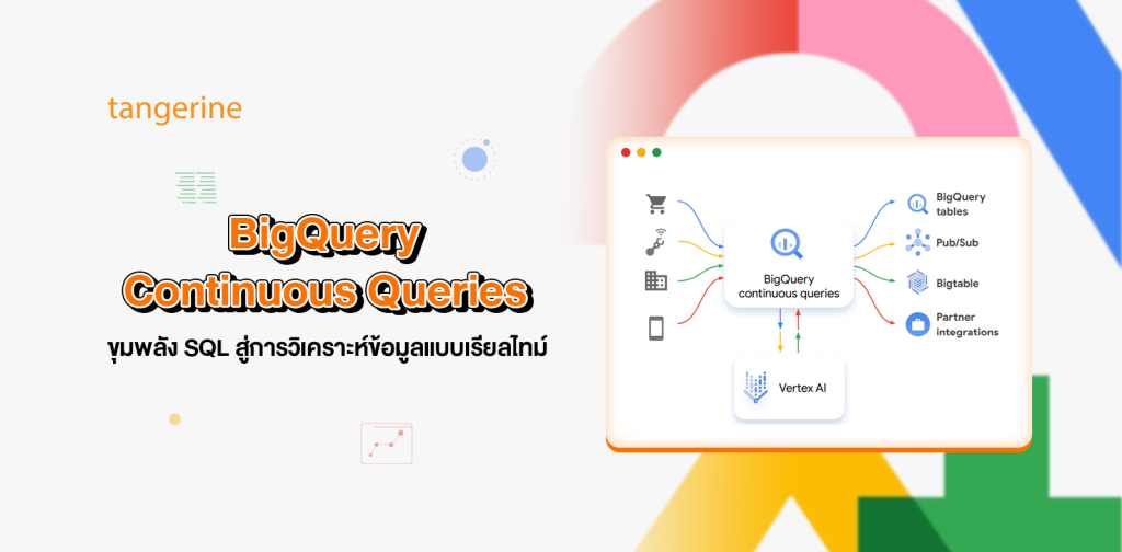 BigQuery Continuous Queries : ขุมพลัง SQL สู่การวิเคราะห์ข้อมูลแบบเรียลไทม์ | by Thakorn | Medium