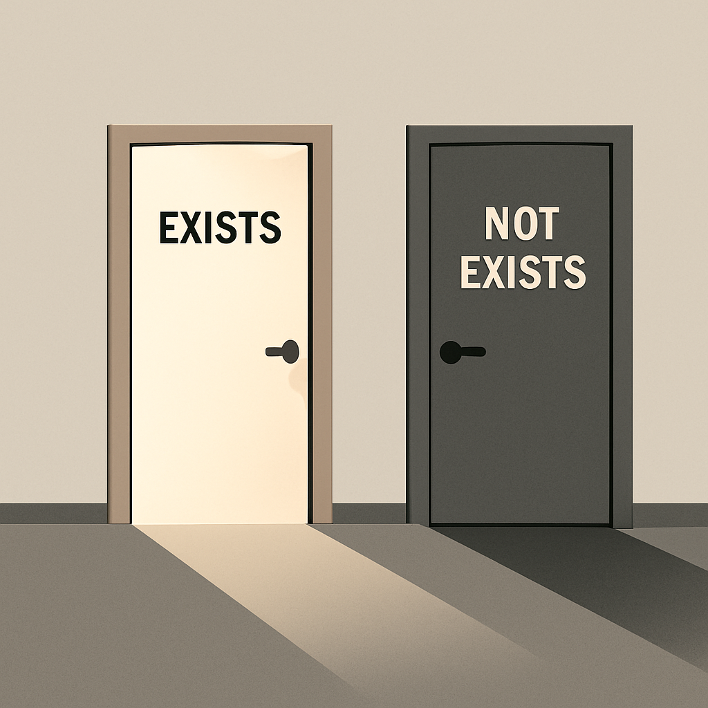 Understanding EXISTS and NOT EXISTS in Snowflake: A Clear Guide | by ...