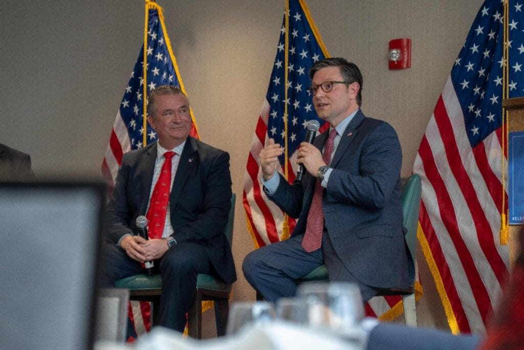 House Speaker Mike Johnson Boosts Rep. Don Bacon’s Campaign in Nebraska ...