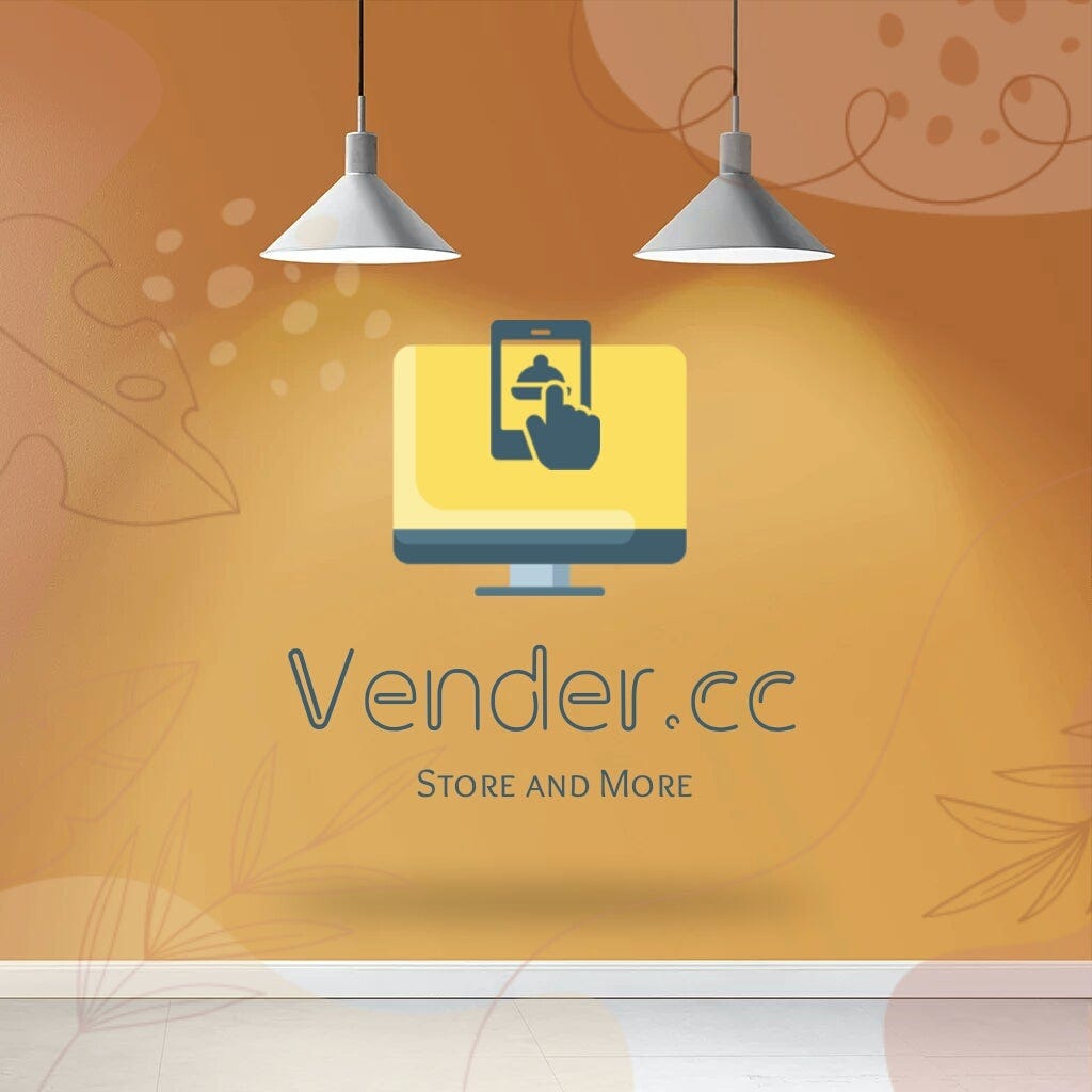 Vender.cc Domain Name For Sale With logo design - Premium Domains For ...