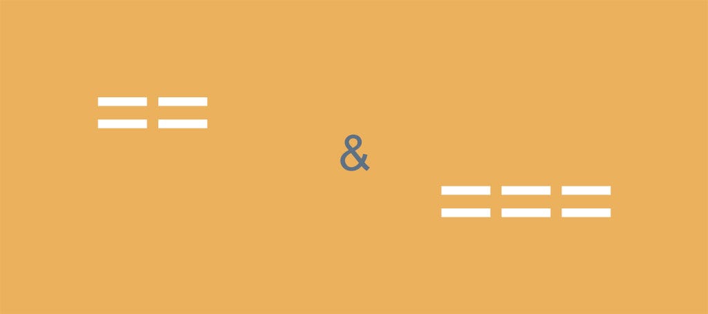 Perbedaan abstract equality(==) dengan strict equality(===) | by Amin ...