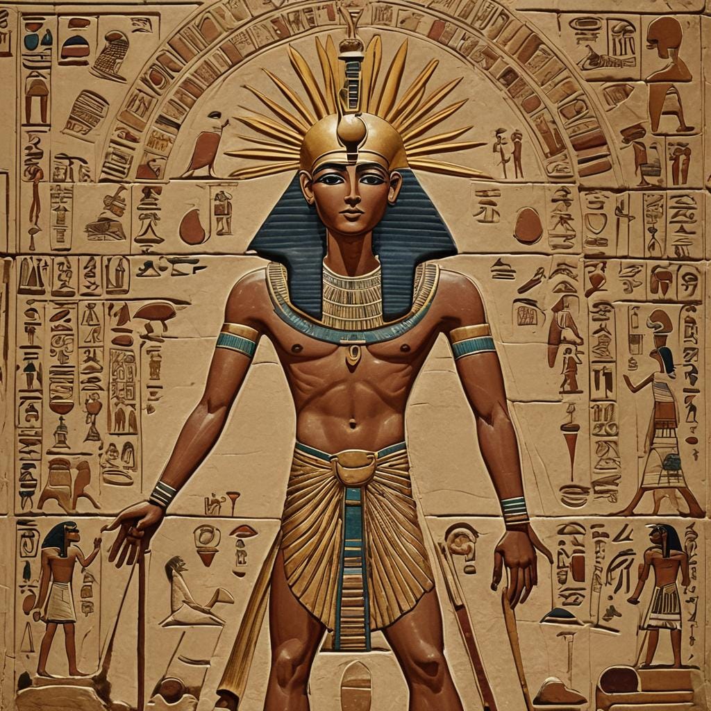 The combined myth of Ra and Horus | by Dr. Victor Bodo | Medium