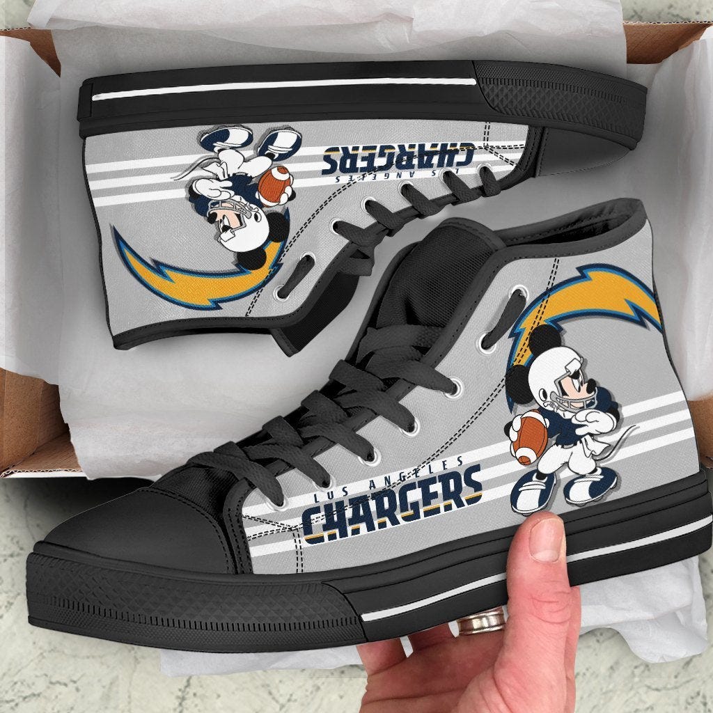 Los Angeles Chargers Custom Shoes Show Your Team Spirit in Style | by ...