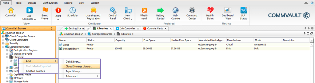 Integrate Commvault to write Backups to AWS S3 | by Girish G | Tensult ...