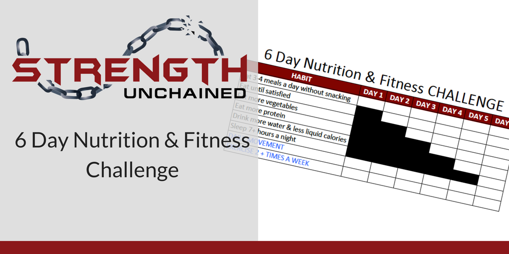 6 Day Nutrition & Fitness Challenge | by Brad Forbes | Medium