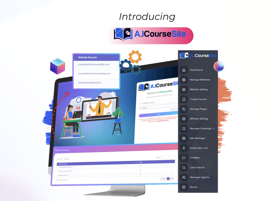 Introduction of Ai Course Site Builder | by Mdmominultamjid | Aug, 2023 ...