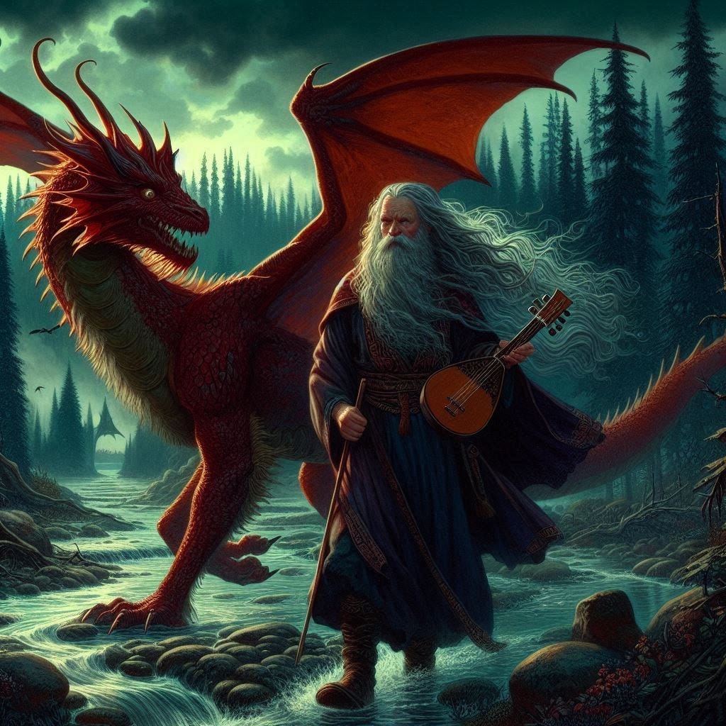 The Kalevala Dragon. Finland’s National Epic Dragon | by Brian N ...