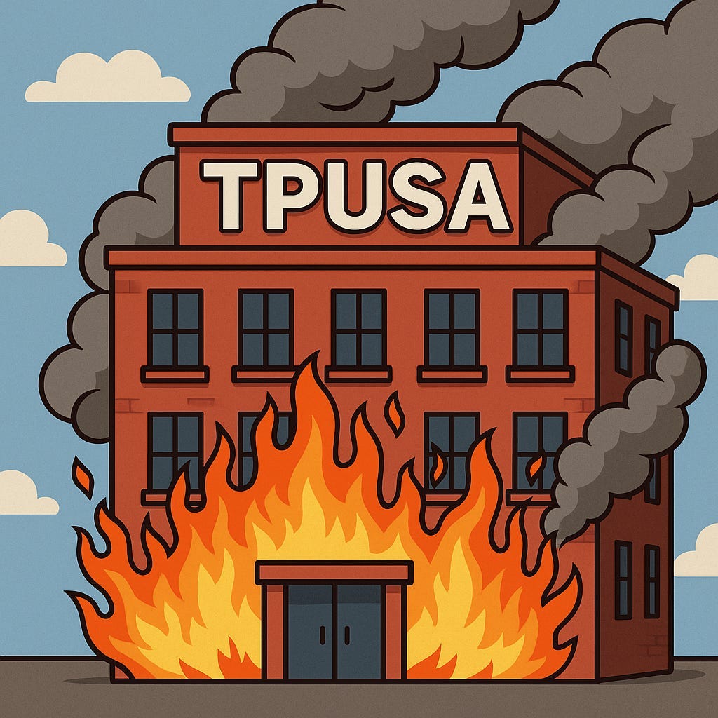 The House of Charlie Kirk is Burning | by Luc Olinga | The Manosphere ...