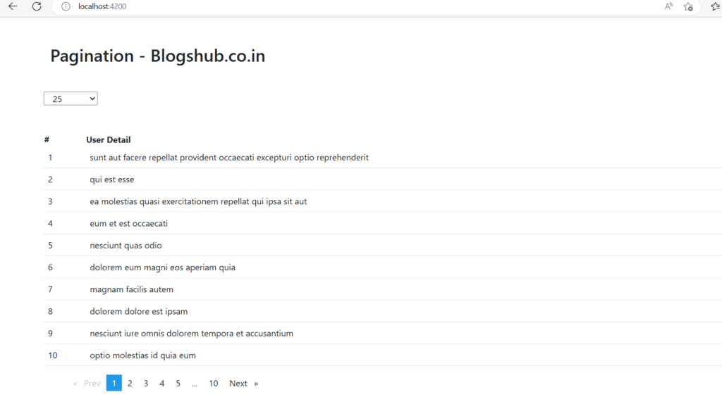 Pagination using angular with restful API | by Blogshub | Medium
