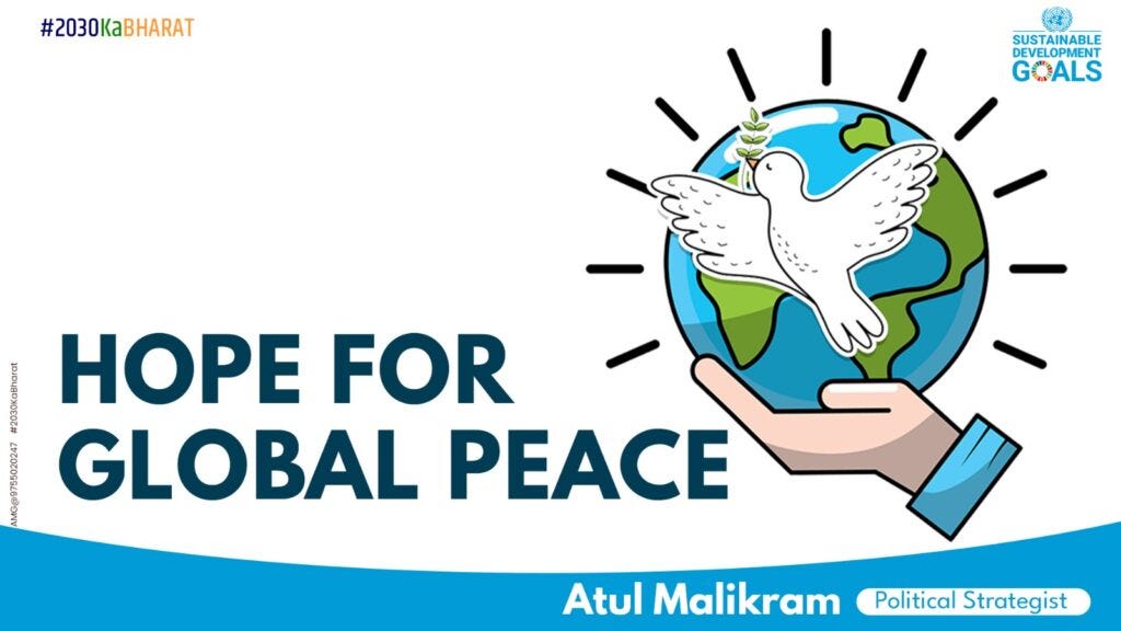 Peace Justice And Strong Institution: Global Peace Amid Crises | by ...