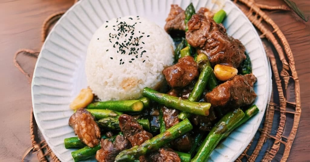 Stir Fry Asparagus Beef — Better Than Takeout! | by Emily Cooks | Medium