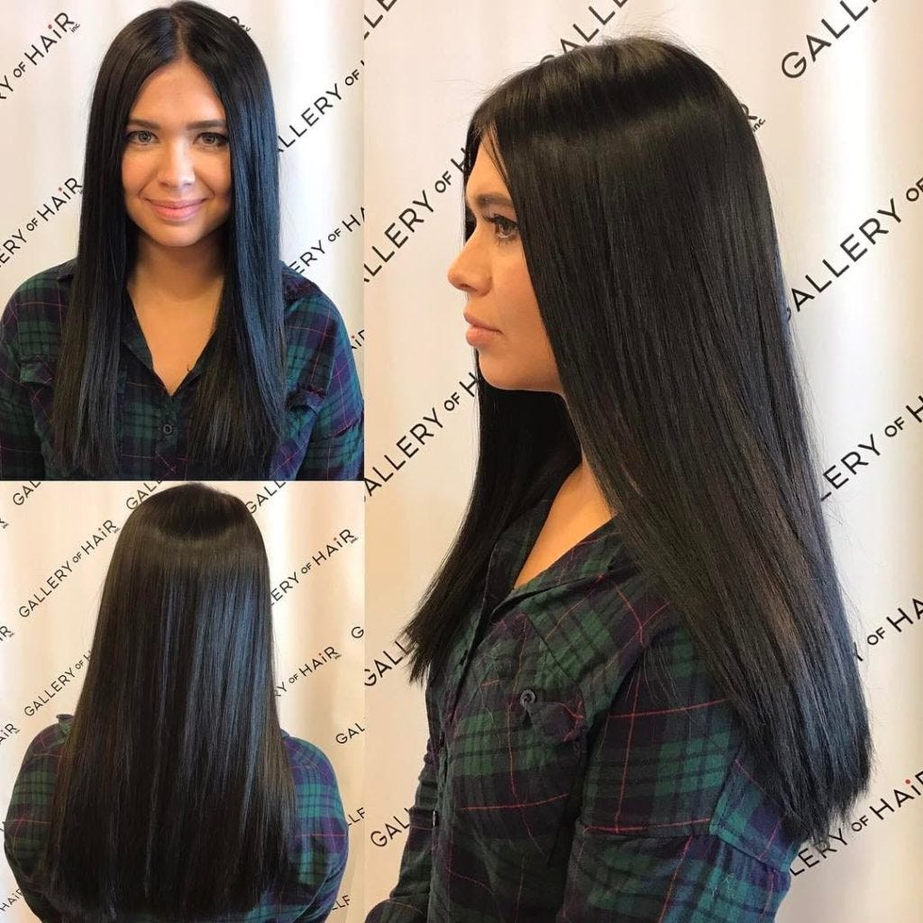 All One Length Hairstyles