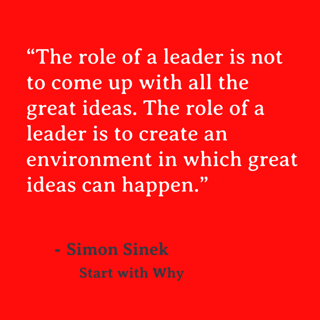Three Big Ideas I Took from the book Start With Why & Find Your Why by ...