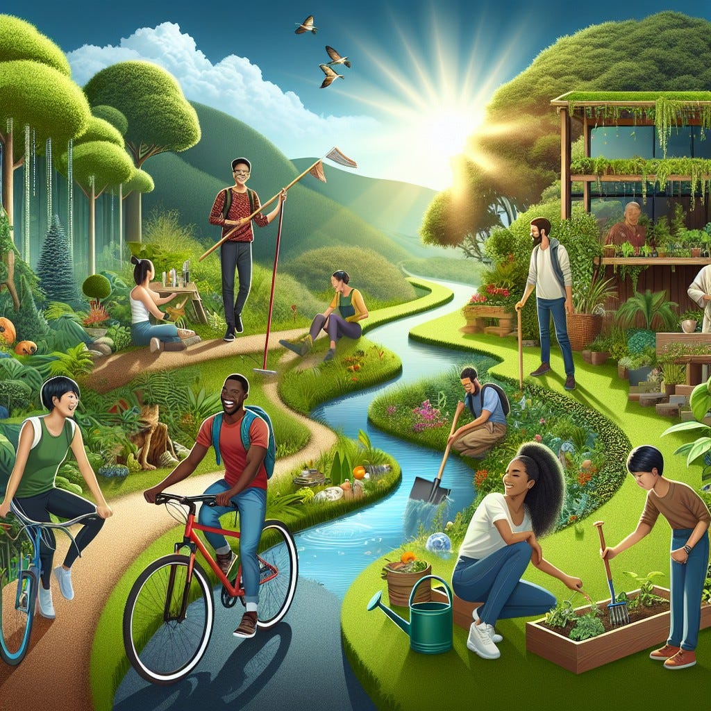 Embrace Sustainable Living: Get Outside and Connect with Nature | by ...