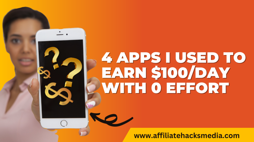 4 Apps I Used to Earn $100/Day With 0 Effort | by The Alain Diza | Medium