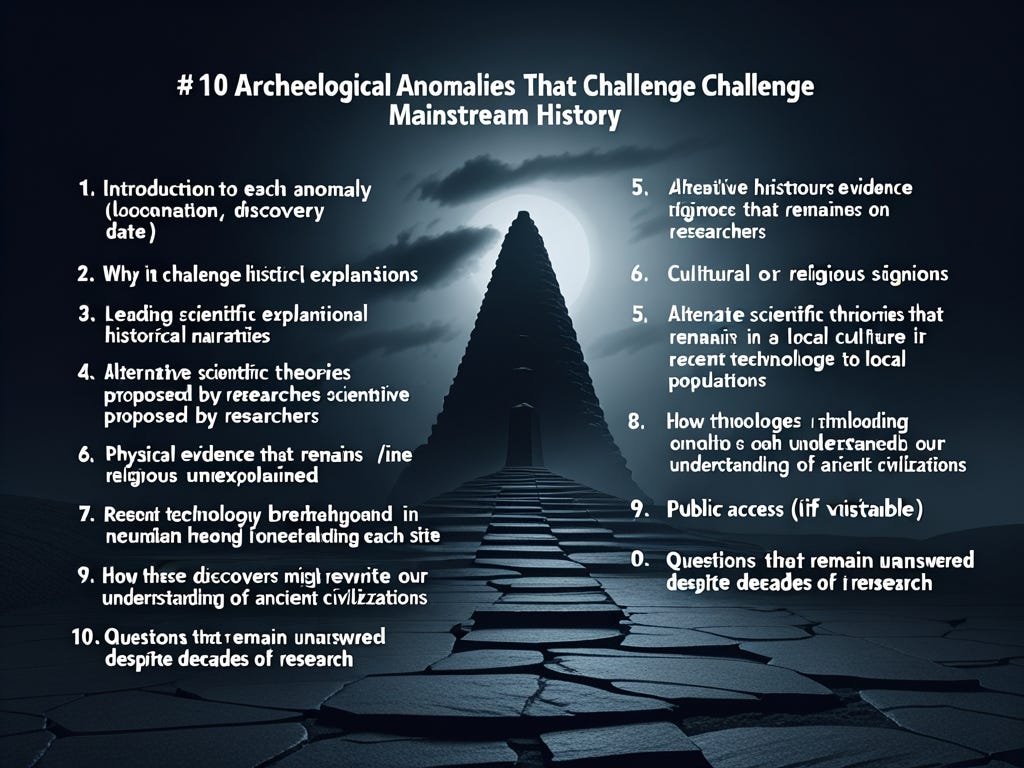 Unexplained Archaeological Discoveries That Could Rewrite Ancient ...