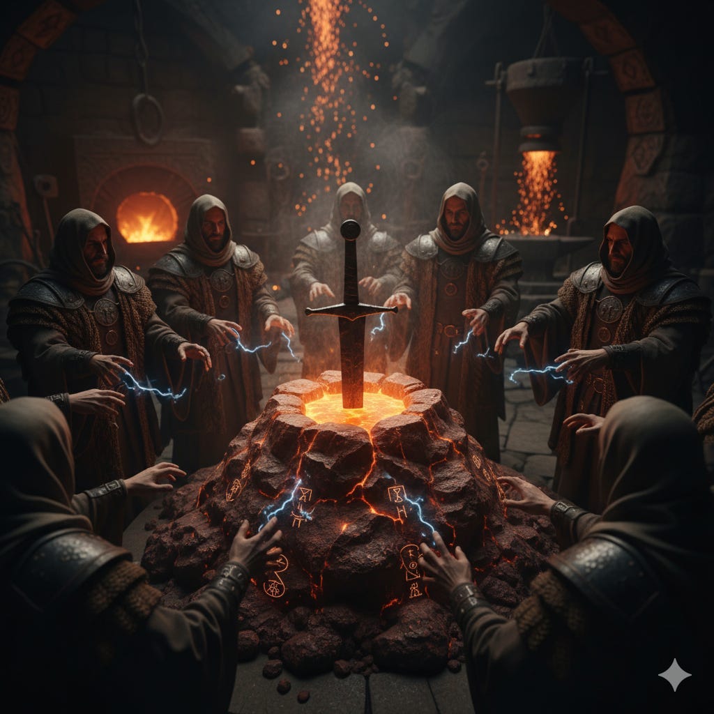 Sword in the Stone. The Rise of Metallurgy and Control of Power ...
