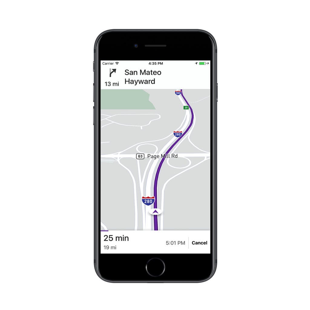 A complete turn-by-turn navigation UI in your iOS application | by Mapbox | maps for developers