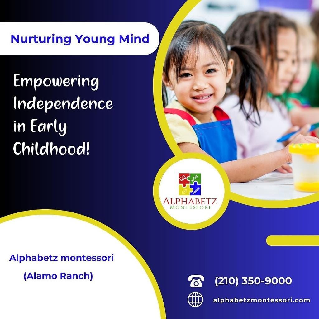 Empowering Independence in Early Childhood! | by Alphabetz Montessori ...