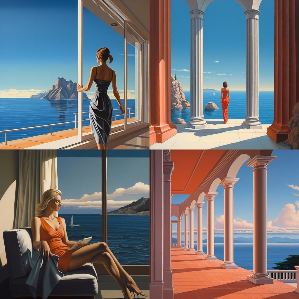 Unleash Your Creativity with Artvy.ai and Channel the Timeless Beauty of David Ligare’s Neo ...