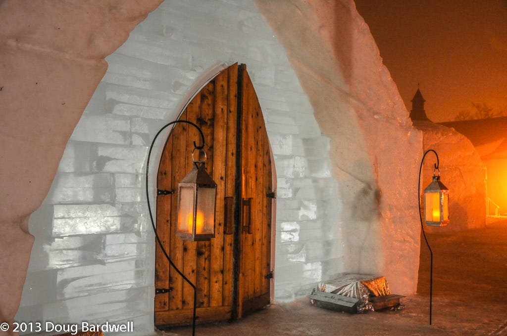 One cool night at the Quebec Ice Hotel | by Doug Bardwell | Medium