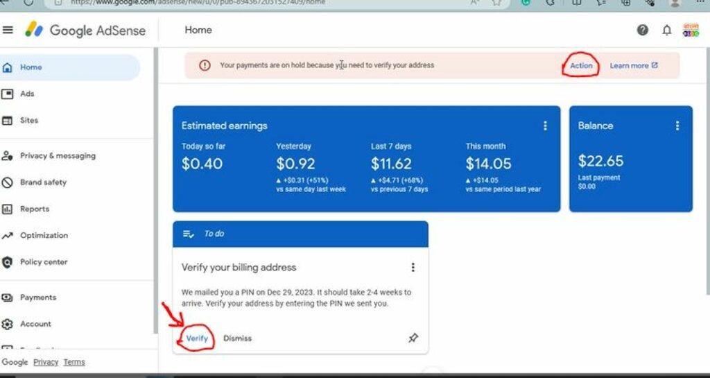 2024 How to Verify Google AdSense Pin (Address verification) | by WPmastar COM | Medium