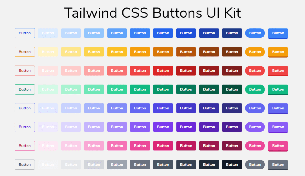 Tailwind CSS Buttons UI Kit. Tailwind CSS Buttons UI Kit | by w3hubs | Medium