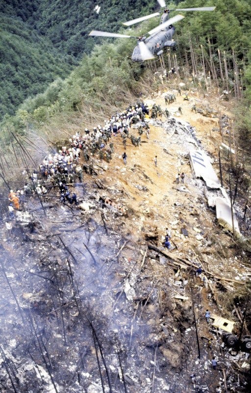 Jal Japan Airlines Crash