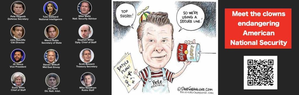 Meet the clowns endangering American National Security: Interactive ...