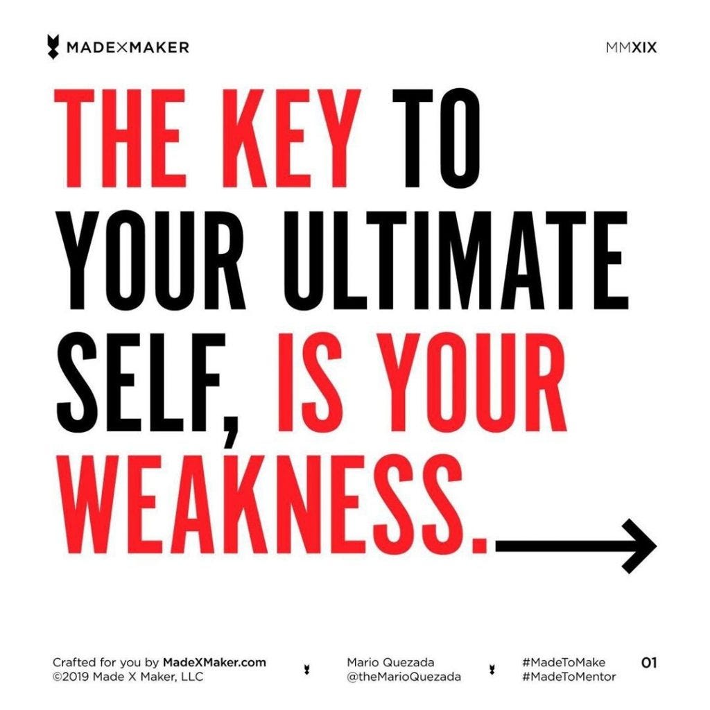 The Key to Your Ultimate Self, is Your Weakness | by Ruslan Galba | Medium