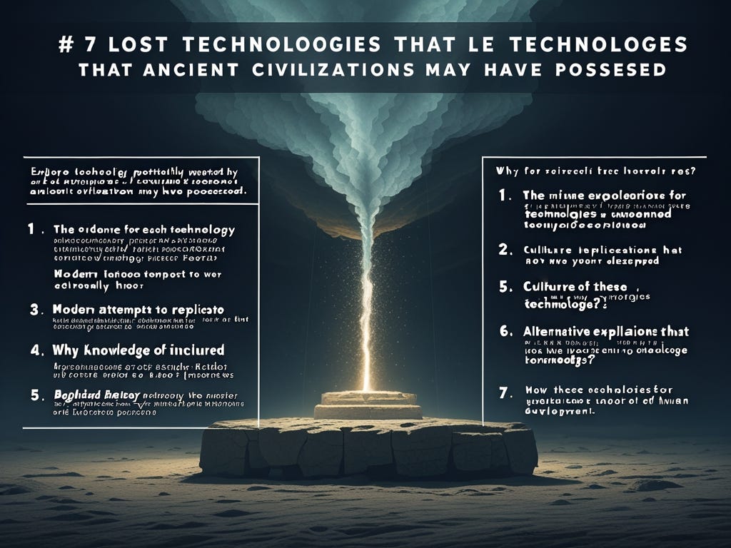 Ancient Lost Technologies: 7 Mysterious Inventions That Still Baffle ...