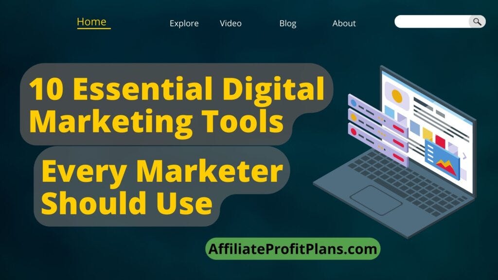 10 Essential Digital Marketing Tools Every Marketer Should Use | by ...