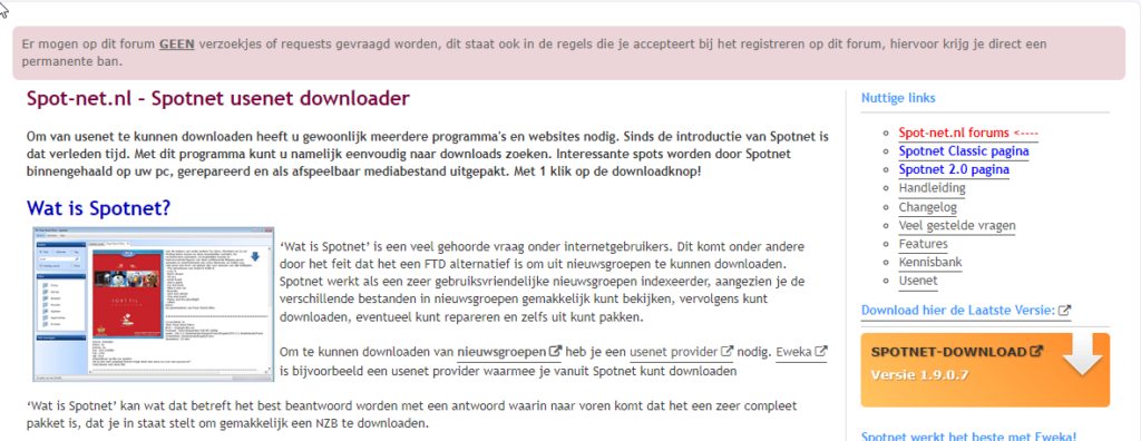 Spotnet Downloaden. Handleiding om spotnet te downloaden. | by Adrianus ...