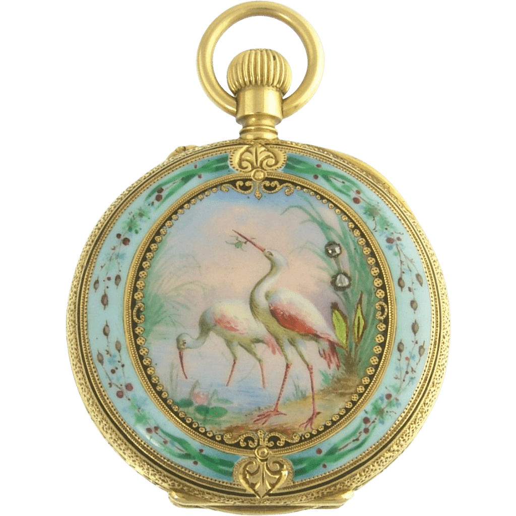 Exploring the antique enamel pocket watches | by Watch Museum | Jul ...