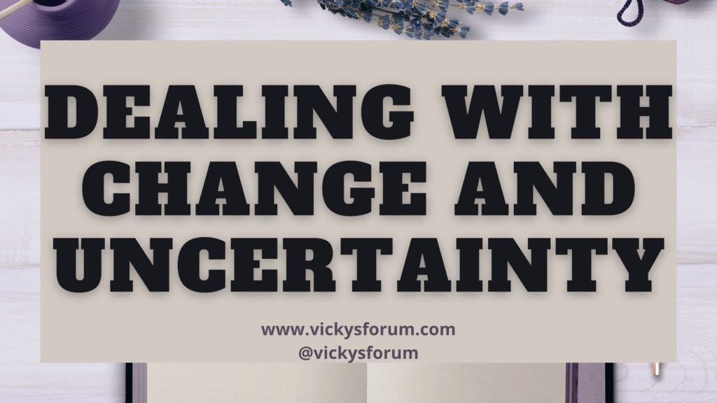 Do Not Resist Change. Change is difficult. Most of the time… | by Vicky ...