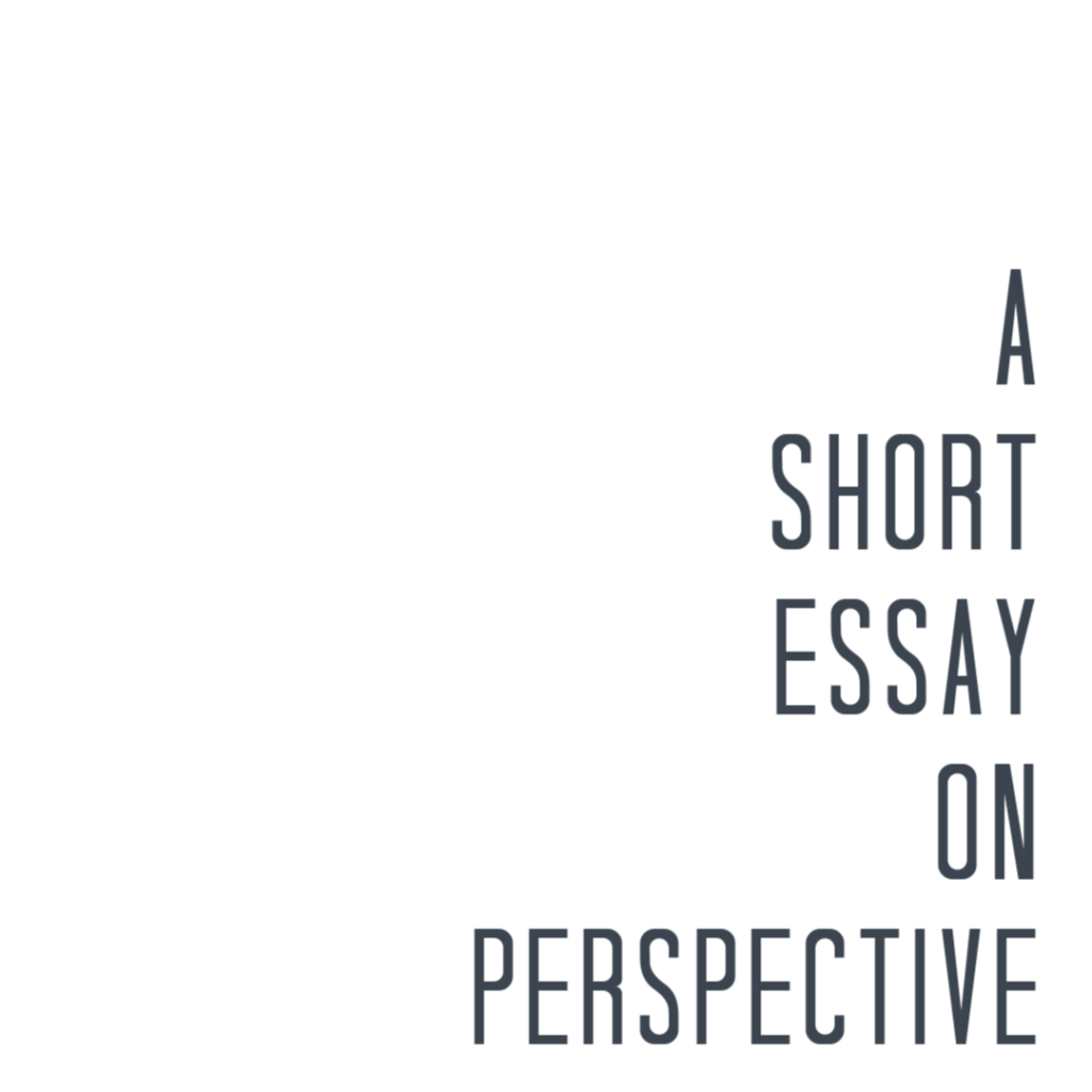 Perspective. A short essay | by Lisa Van Ahn | Medium